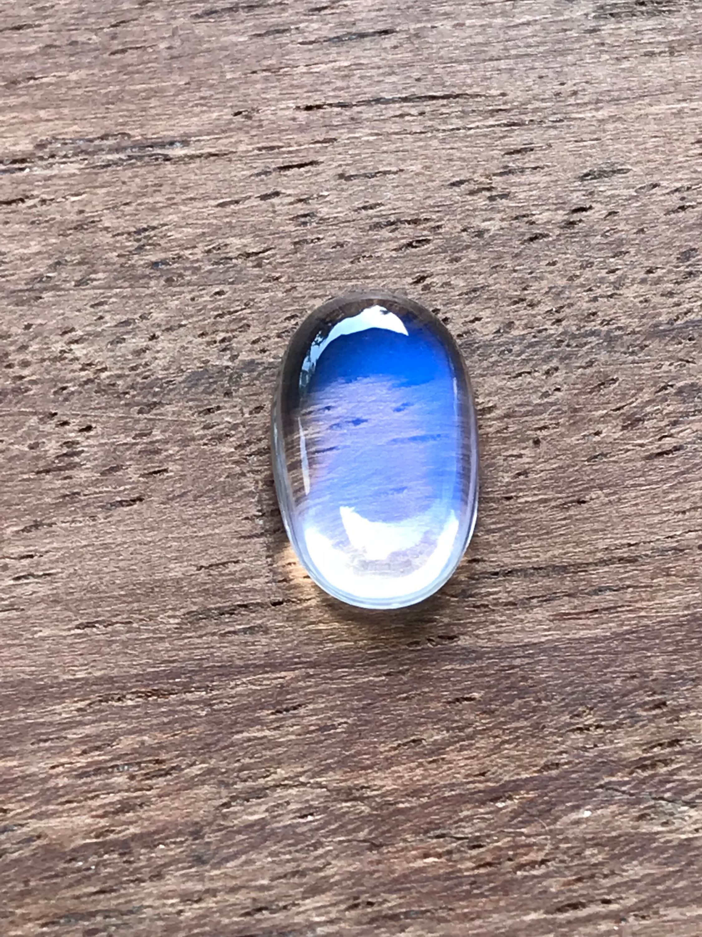 Rare Royal Blue Moonstone - Etsy