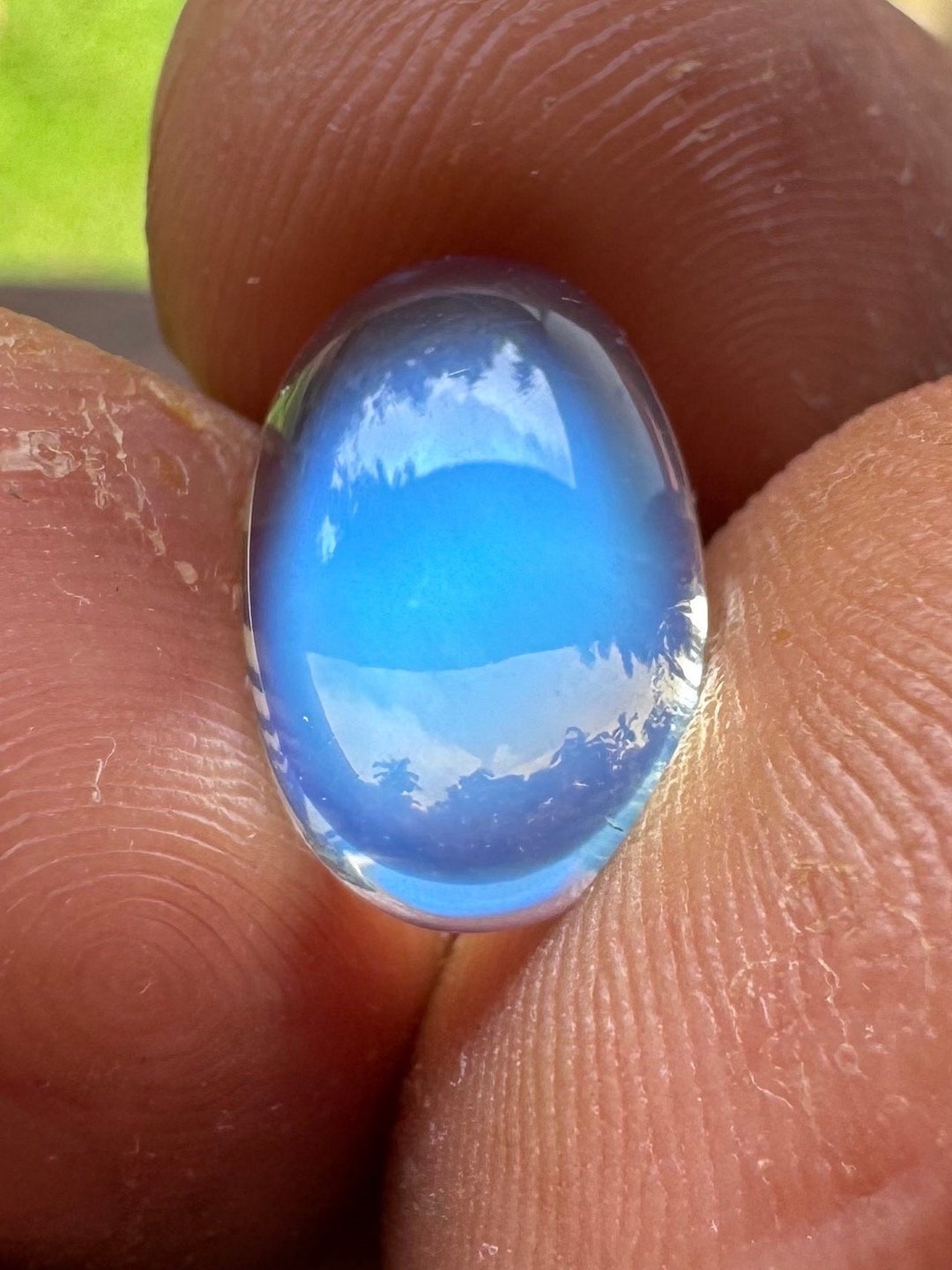 Rare Royal Blue Moonstone - Etsy
