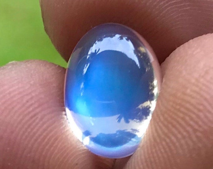Rare Royal Blue Moonstone - Etsy