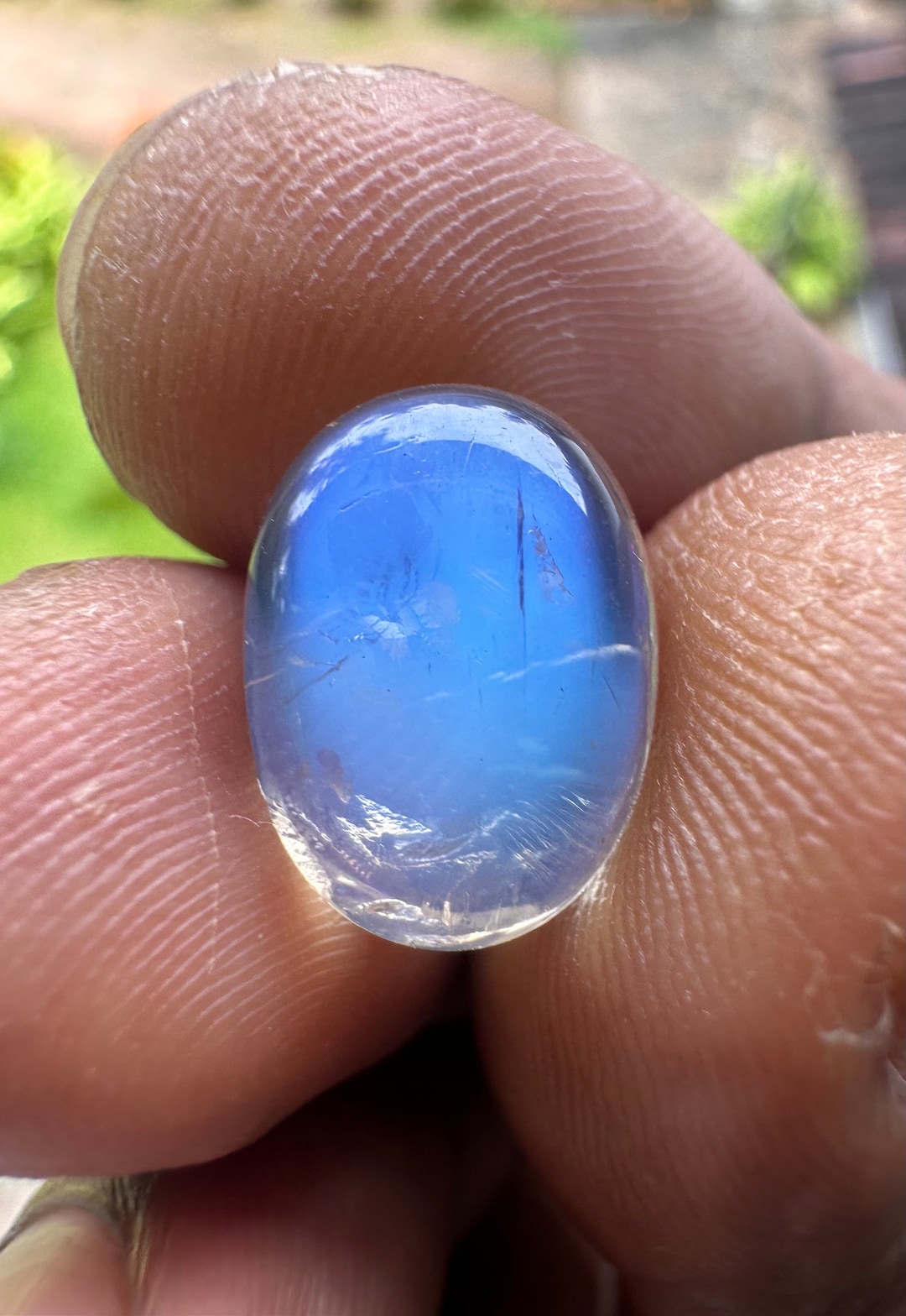 Rare Royal Blue Moonstone - Etsy