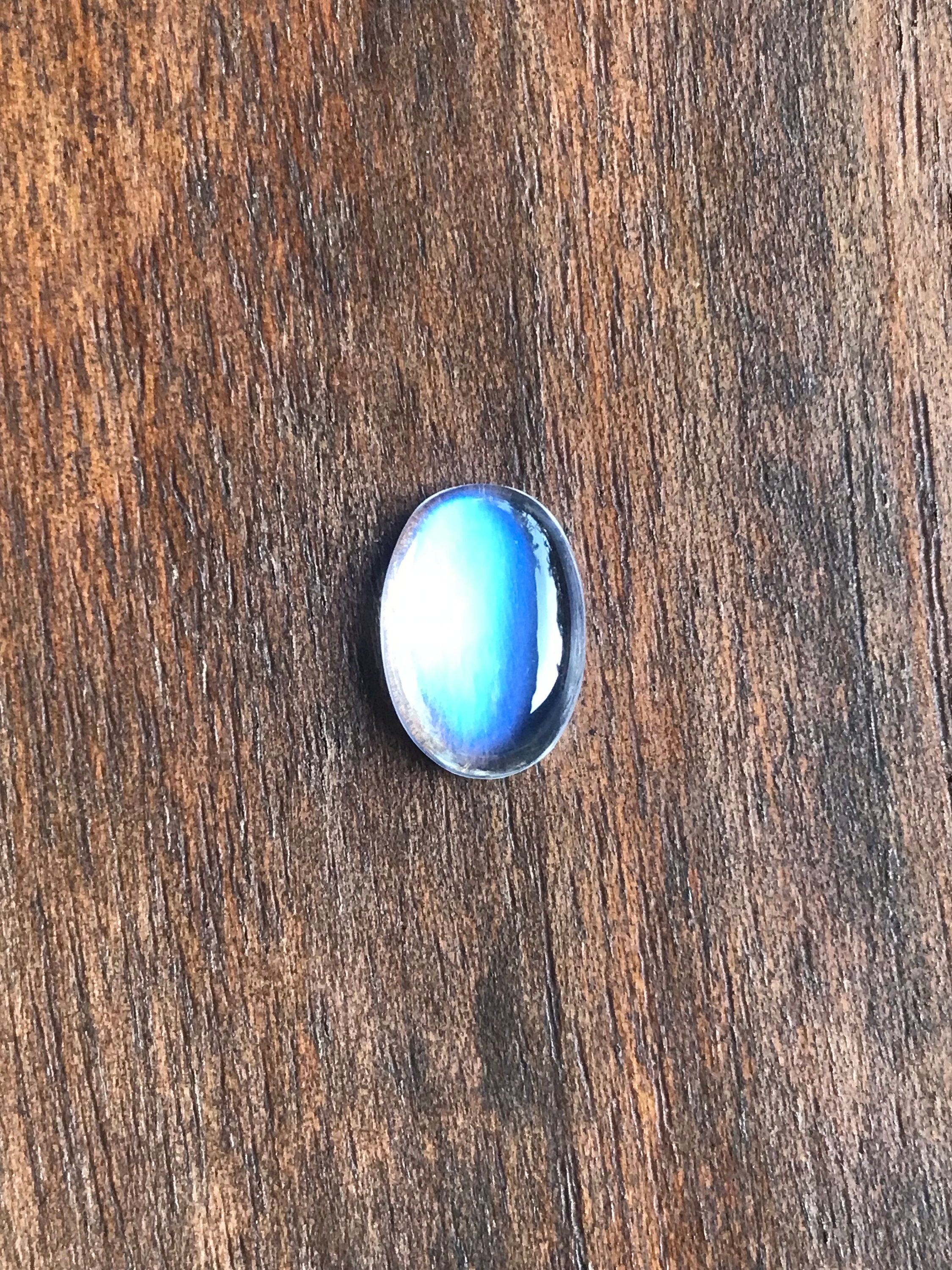 Rare Royal Blue Moonstone - Etsy