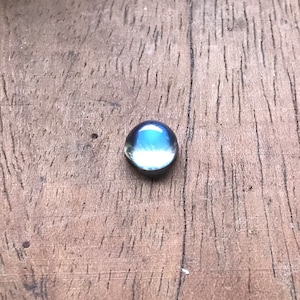 Rare Royal Blue Round Moonstone - Etsy