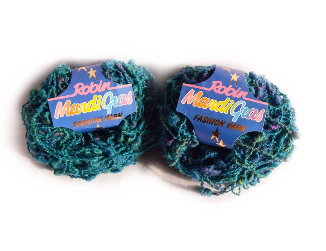 ROBIN Mardi Gras Fashion Yarn art Yarn Wool/acrylic/nylon 50g Skein ...
