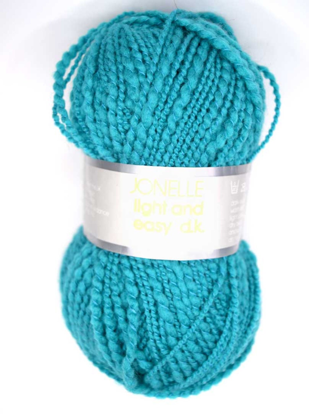 JONELLE Double Knit DK Art Yarn 50g Turquoise 86/14% Acrylic/cotton ...