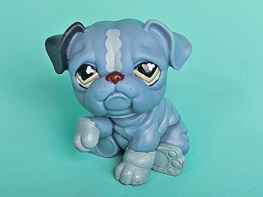 LPS 668 Bulldog Authentic Littlest Pet Shop - Etsy