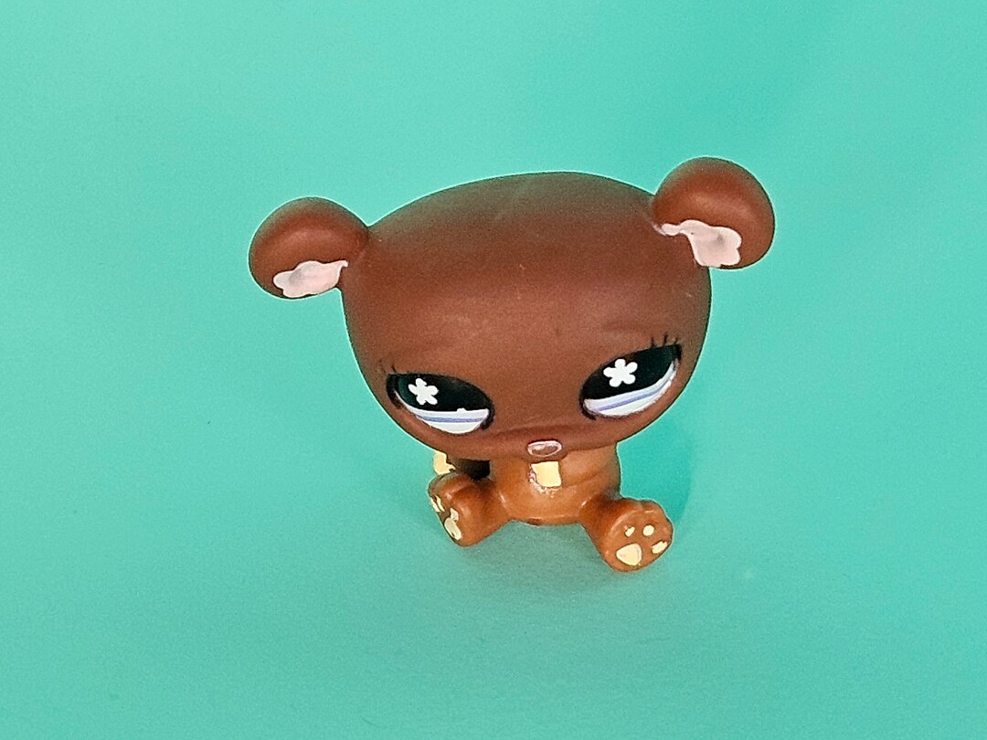 LPS 671 Bear Authentic Littlest Pet Shop - Etsy