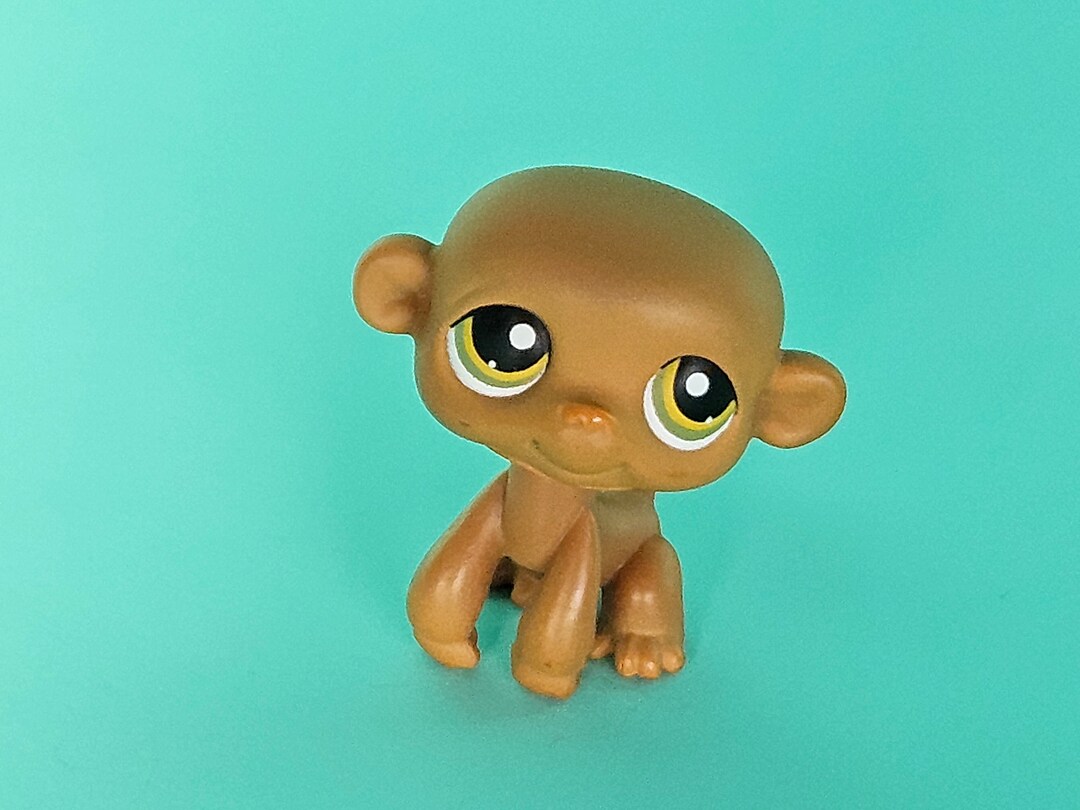 LPS 267 Monkey Authentic Littlest Pet Shop - Etsy