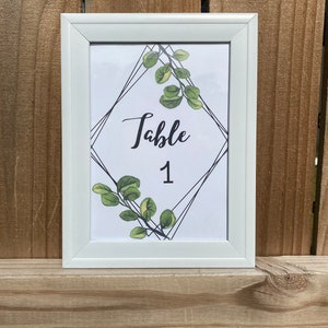 Table Numbers - Etsy