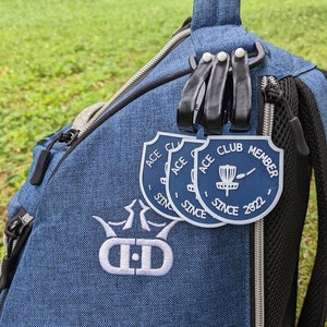Custom Disc Golf Bag Tags - Etsy