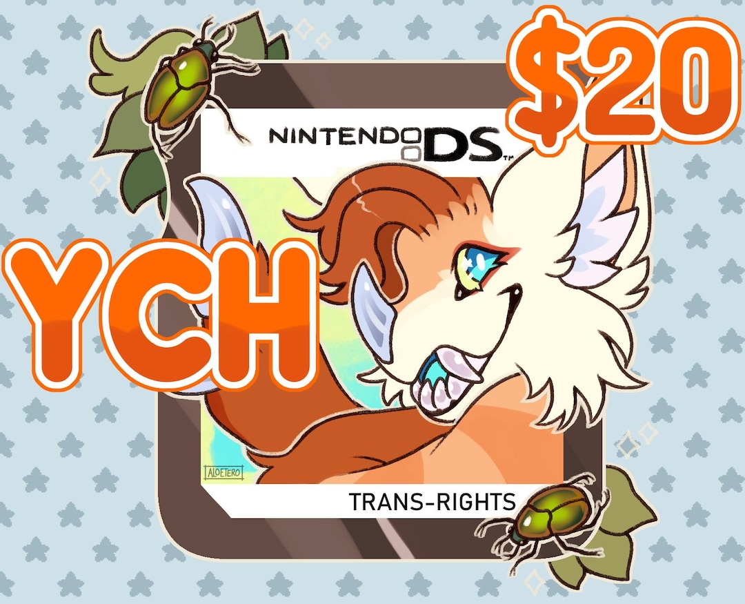Nintendo DS YCH - Fursona Reptile Art Commission Anthro Dragon Fantasy ...