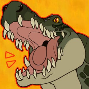 Chomper Icons - Fursona Furry Reptile Art Commission Anthro Dragon ...