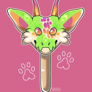 Paw-sicles - Fursona Reptile Art Commission Anthro Dragon Fantasy Amine ...