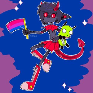 Emo Pride YCH - Furry Art Fullbody Fursona Anthro RPG Anime Computer ...