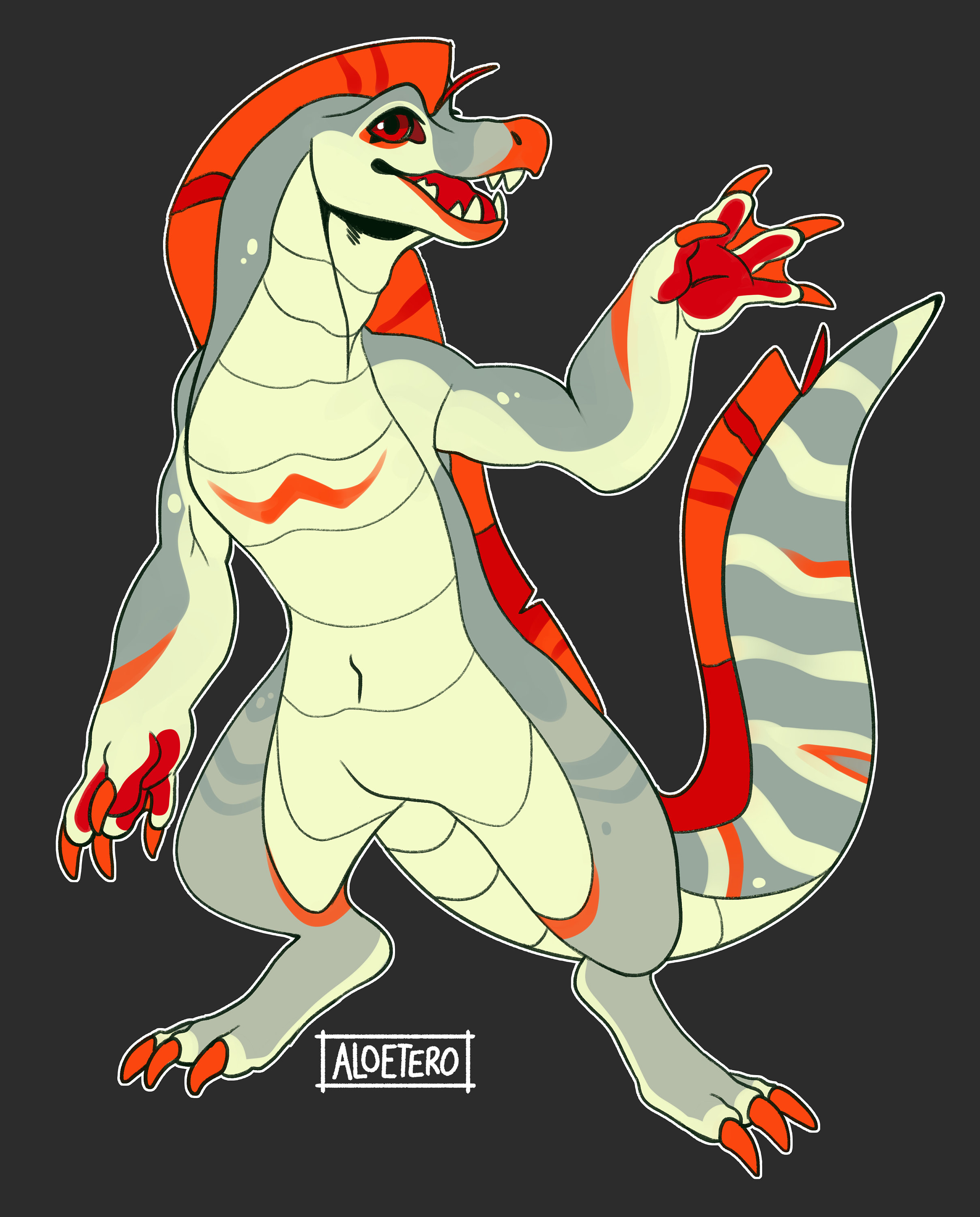 Mystery Crocodile Designs Furry Adoptable Fullbody Fursona - Etsy