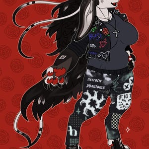 Custom Furry Commissions - Fursona Reptile Art Commission Anthro Dragon ...