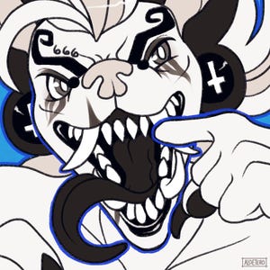 Chomper Icons - Fursona Furry Reptile Art Commission Anthro Dragon ...