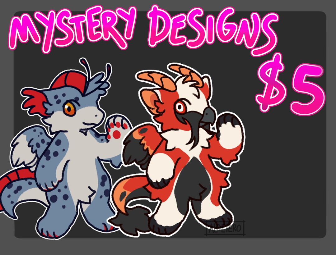 Mystery Dragon Designs - Furry Adoptable Fullbody Fursona Adopts Anthro ...