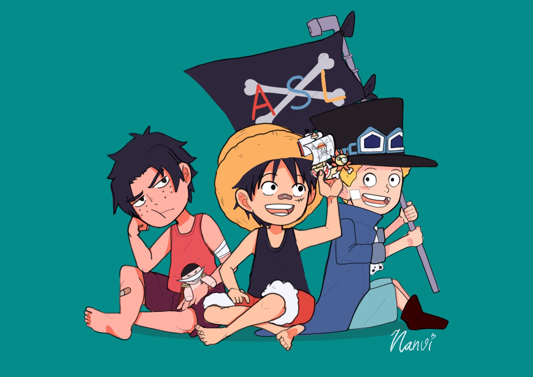 Luffy Ace And Sabo