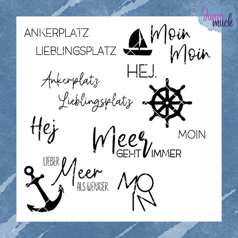 Plotterdatei maritim - Etsy.de