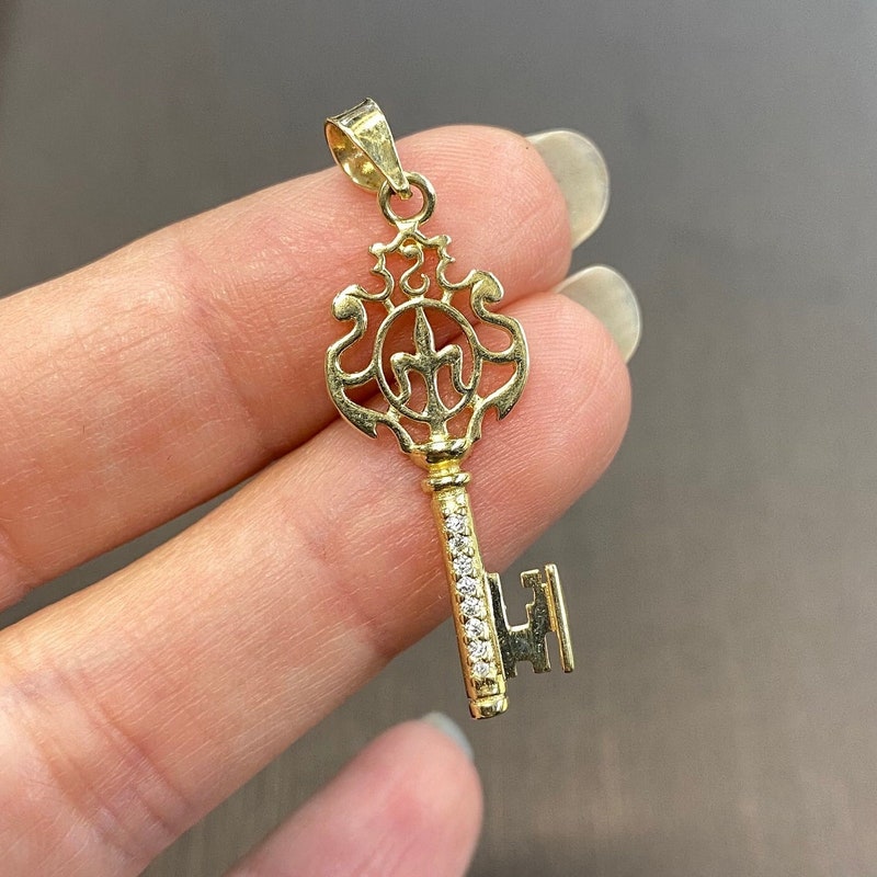 Gold Key Jewelry - Etsy