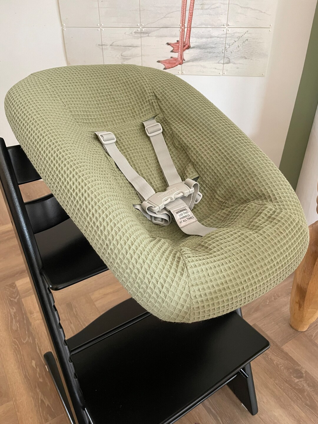 27 Colors Available Luxury Waffle Fabric Newborn Cover Olive for ...