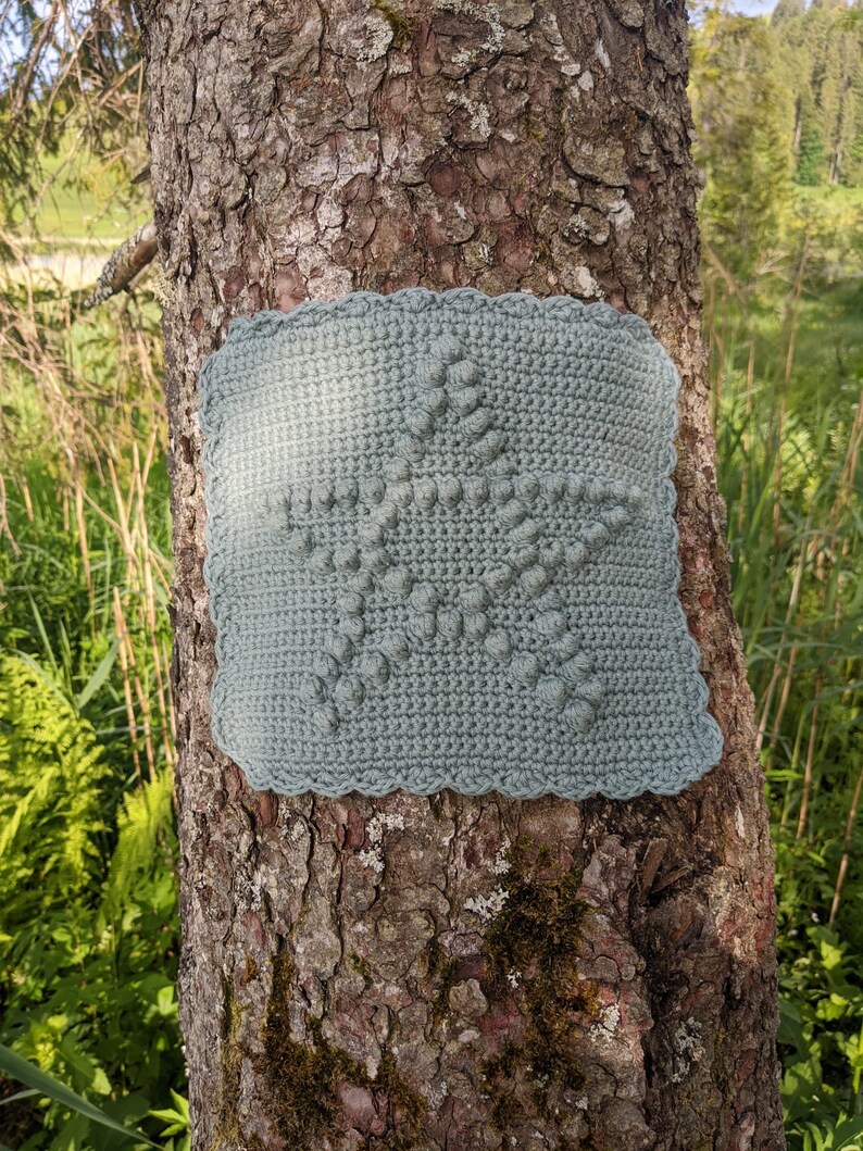 Pentagram Pot Holder Crochet Pattern Witch Craft Coven Kitchen - Etsy