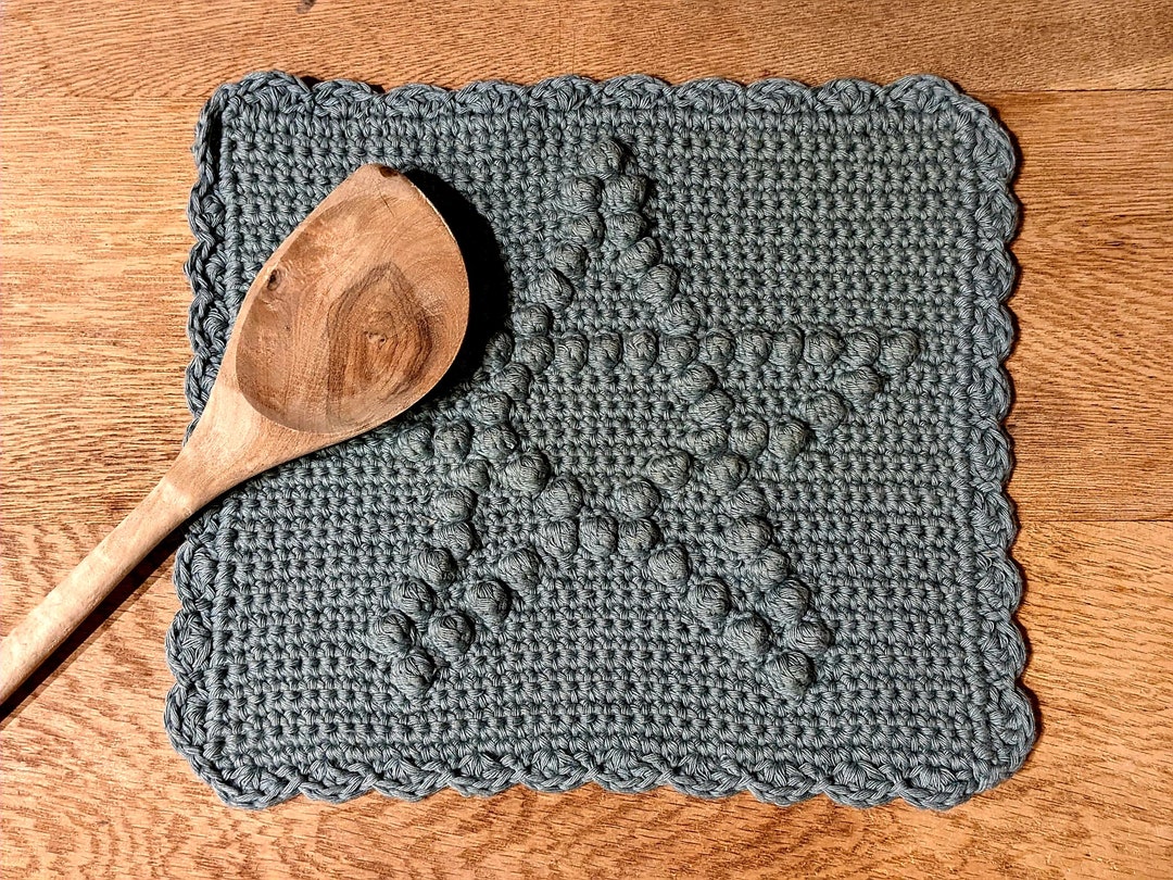 Pentagram Pot Holder Crochet Pattern Witch Craft Coven Kitchen Alter ...