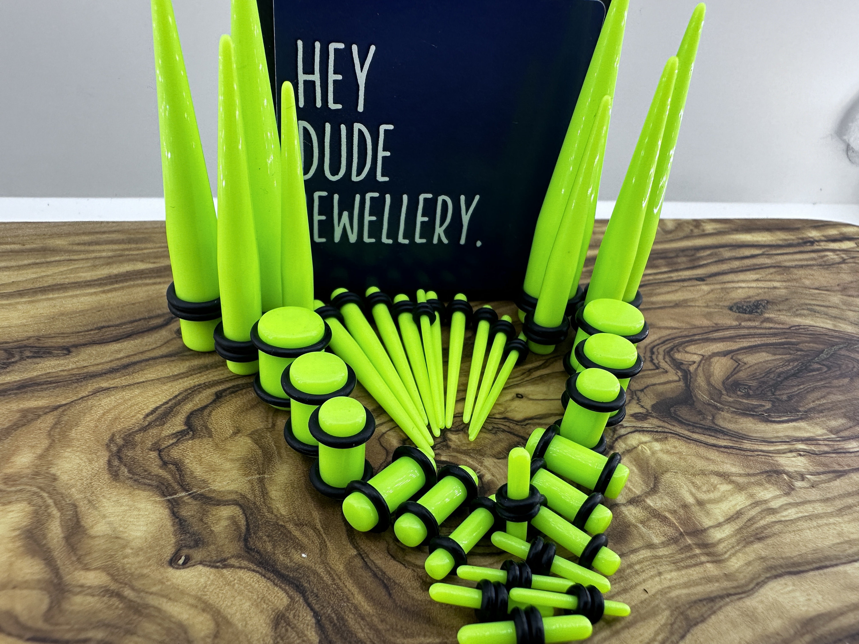 Ear Stretching Kit, Ear Piercing Kit, Yellow Kit, Septum Stretcher ...