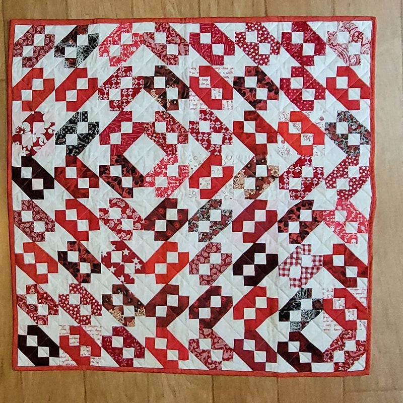 Jacobs Ladder Quilt - Etsy