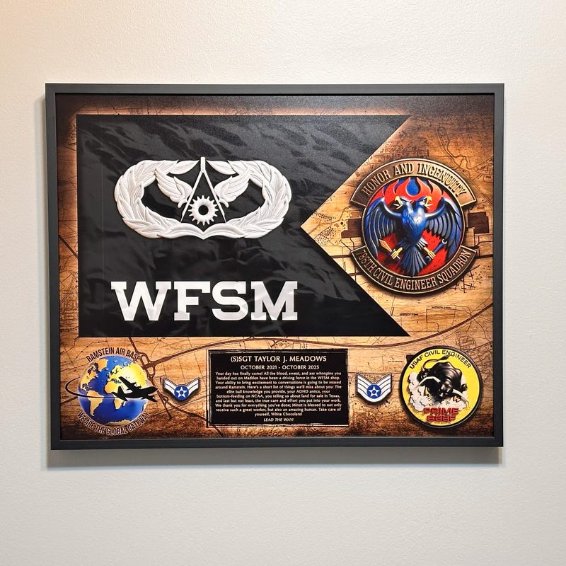 Military Metals Frame - Etsy