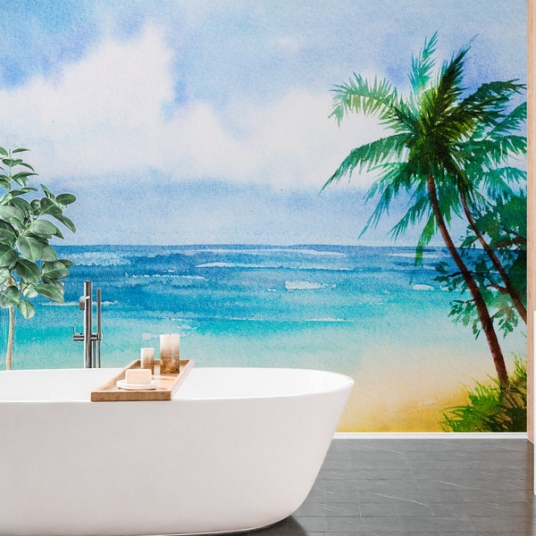 Beachy Wallpaper - Etsy