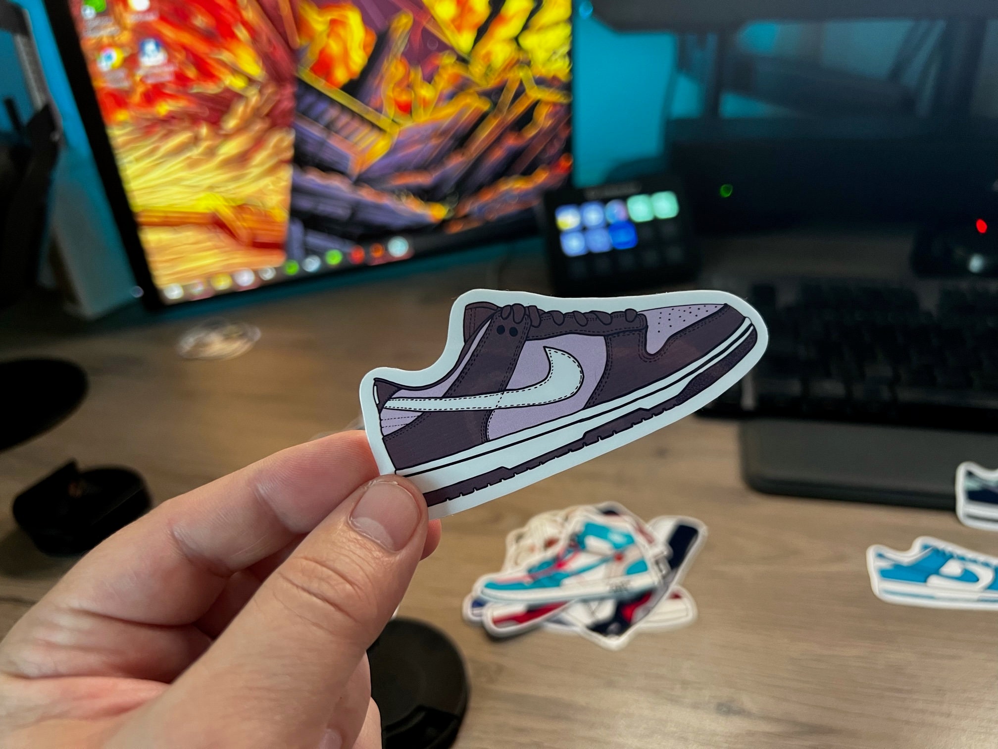 Low Tops Sneaker Stickers Waterproof Stickers / All Purpose Stickers ...