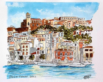 Ibiza Print - Etsy