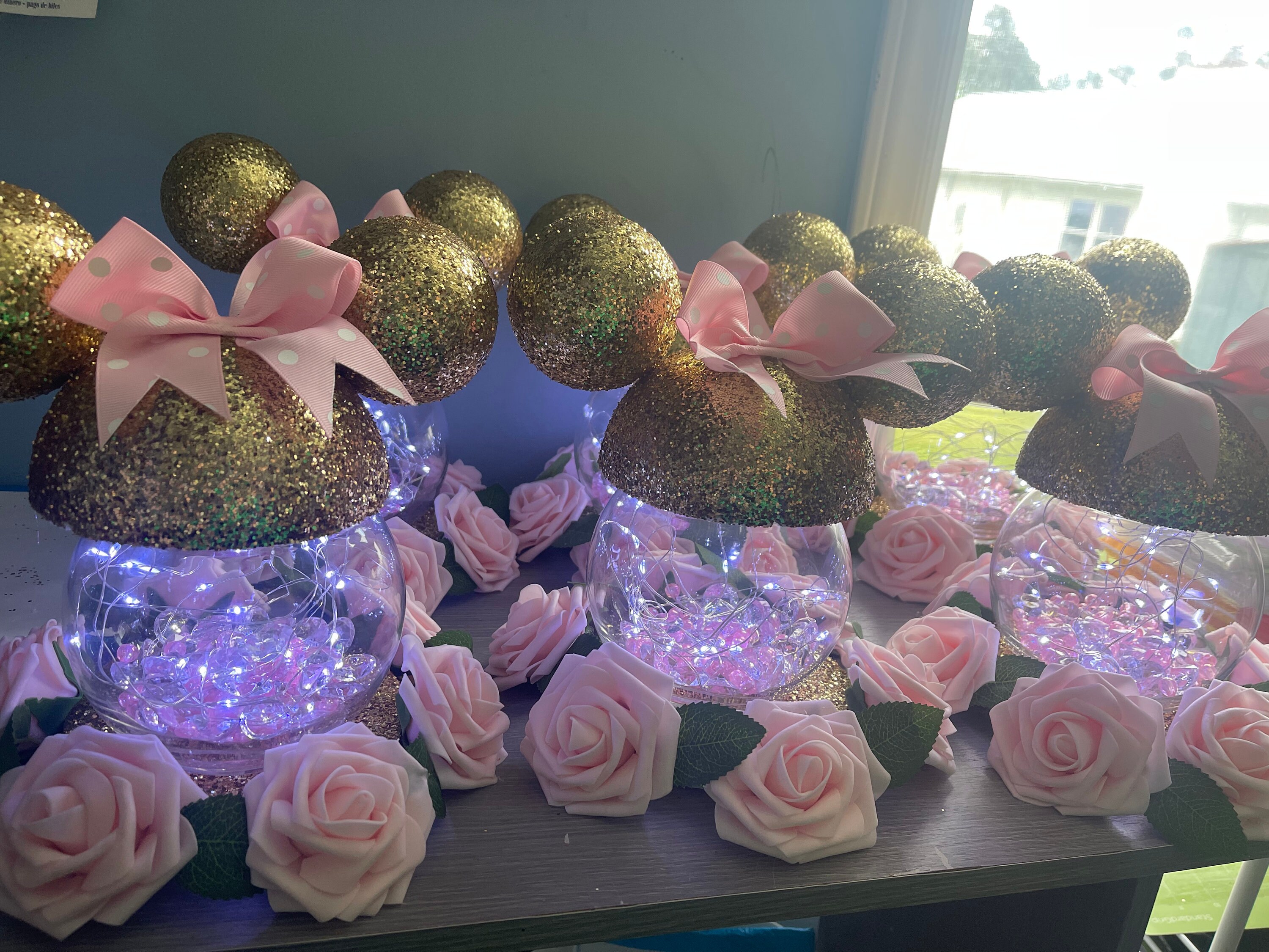 Minnie Mouse Centerpieces Etsy