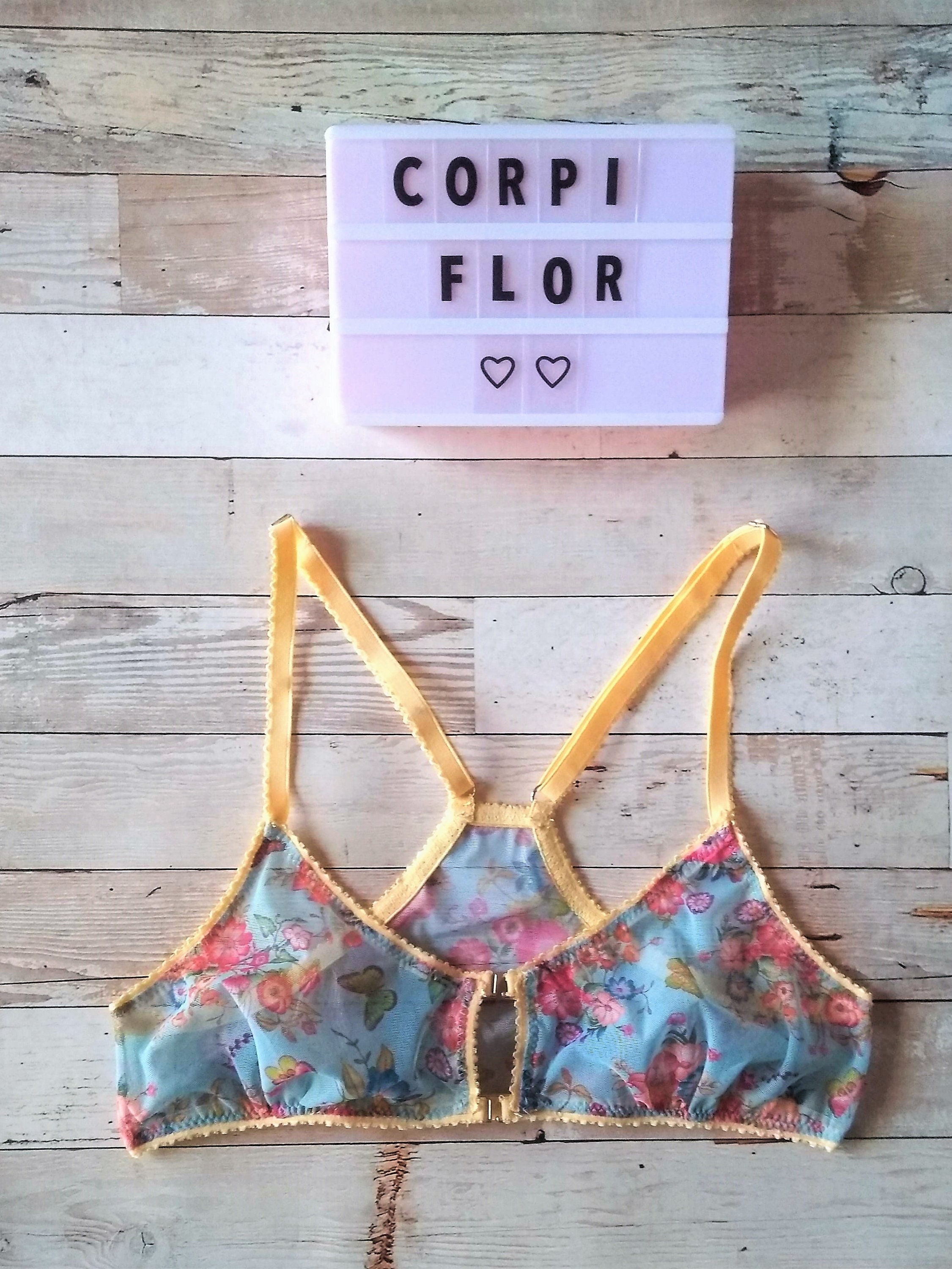 Digital Mold Pattern Printable in PDF Actual Size Bra / Bustier ...