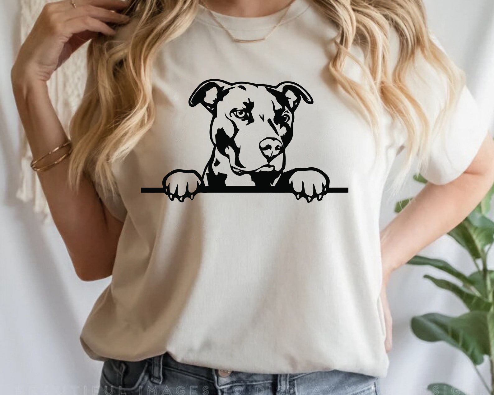Pit Bull Peeking SVG PNG DXF Clipart Pitbull Face Svg for - Etsy Canada
