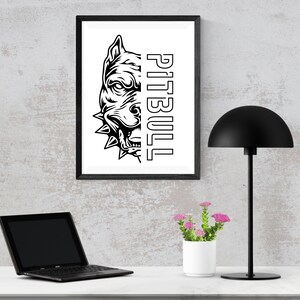 Pitbull SVG PNG DXF Clipart , Angry Dog Svg , Dog Face Svg for Cricut ...