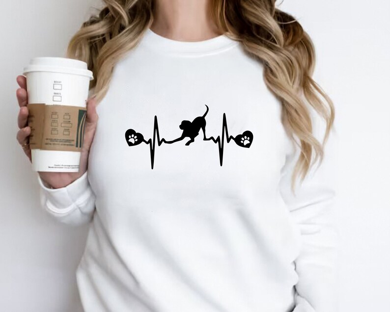 Labrador Retriever Heartbeat Svg Png Clipart , Lab Paw Print Svg ...