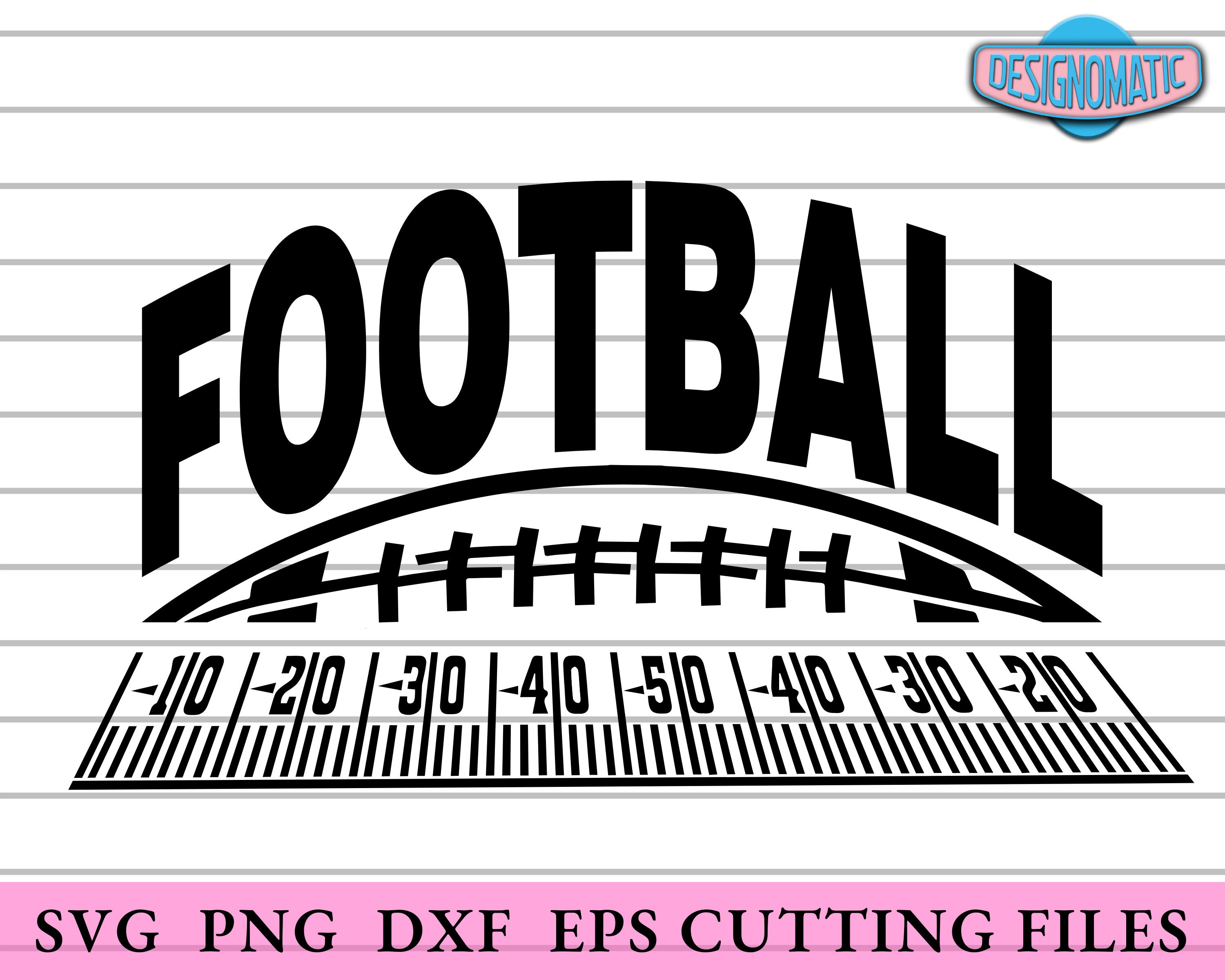 Football Field Svg Png Dxf Clipart , Half Football Svg for Shirts ...