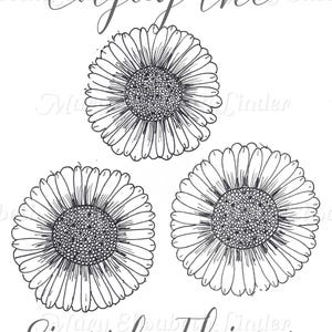 Simple Things Printable Color Page Original Artwork Not Ai - Etsy