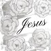 Jesus Grayscale Printable Color Page Original Artwork Not Ai - Etsy