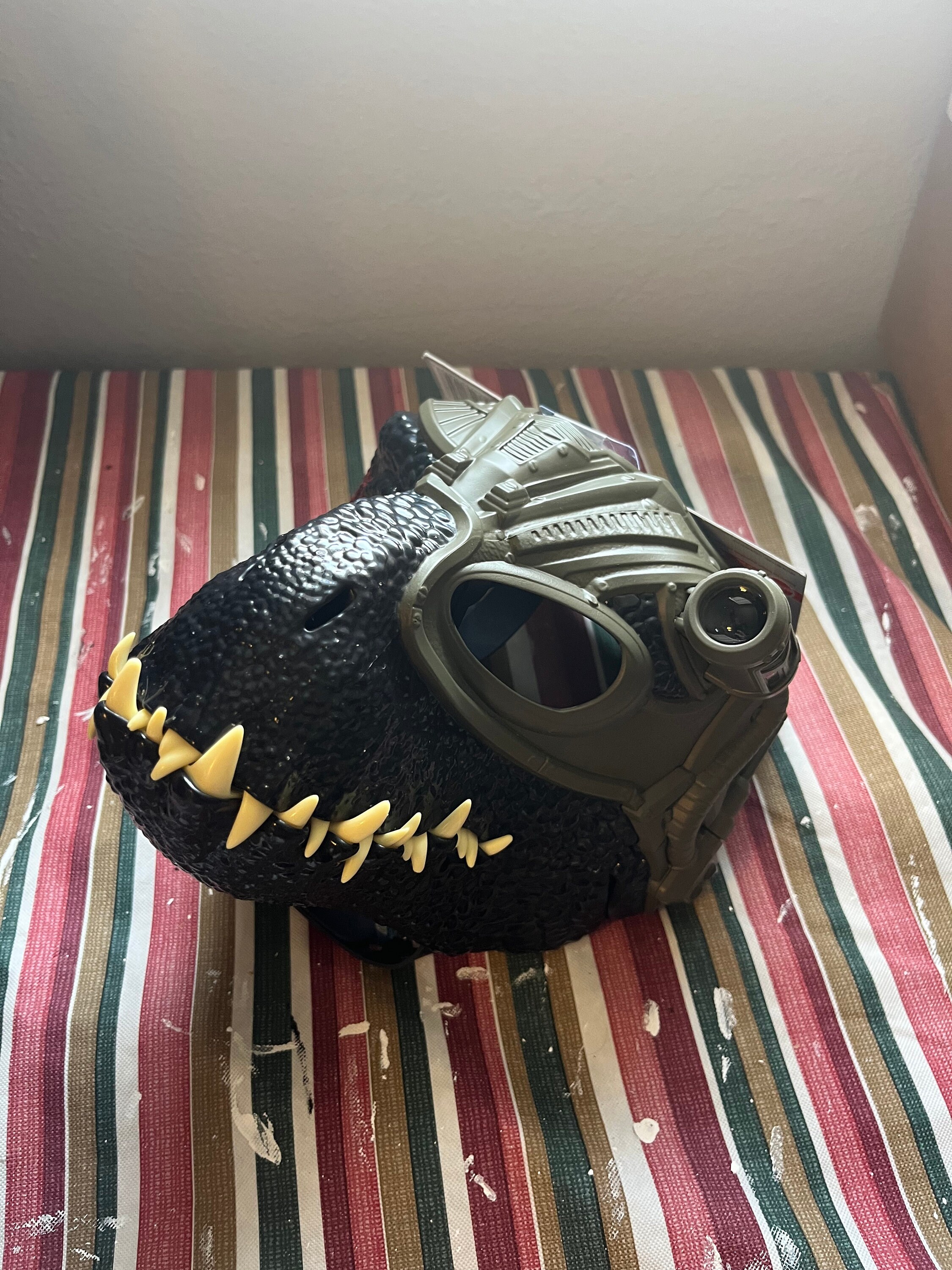Jurassic World Steam Punk Indoraptor Mask Dino Cosplay Furry - Etsy