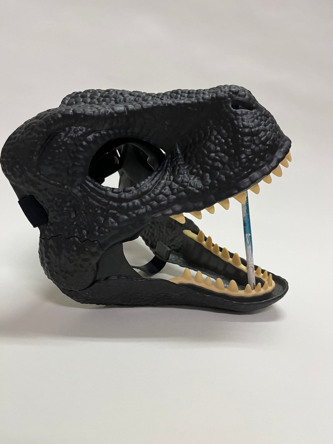 Black Base Painted Raptor Dinosaur Mask for Fur Suitcosplay | Etsy