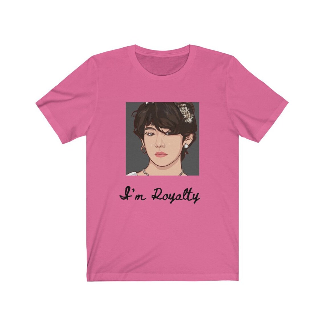 Kpop Idol t-Shirt / Korean Style/ BTS/ Cartoon/ Unisex Jersey | Etsy