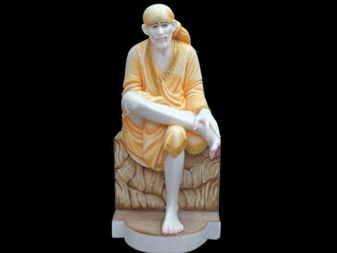 Sai Baba Statue, Sai Baba Marble Statue, Sai Baba Marble Sculpture ...