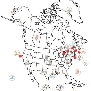 The Magic Tree House World Map, Covers 62 Books in the Series ...