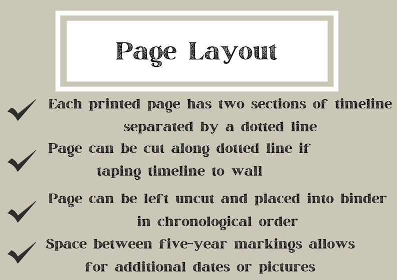 World History Printable Timeline, Wall Timeline, Book of Centuries ...