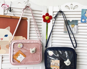 Leather Pin Display Bag - Etsy