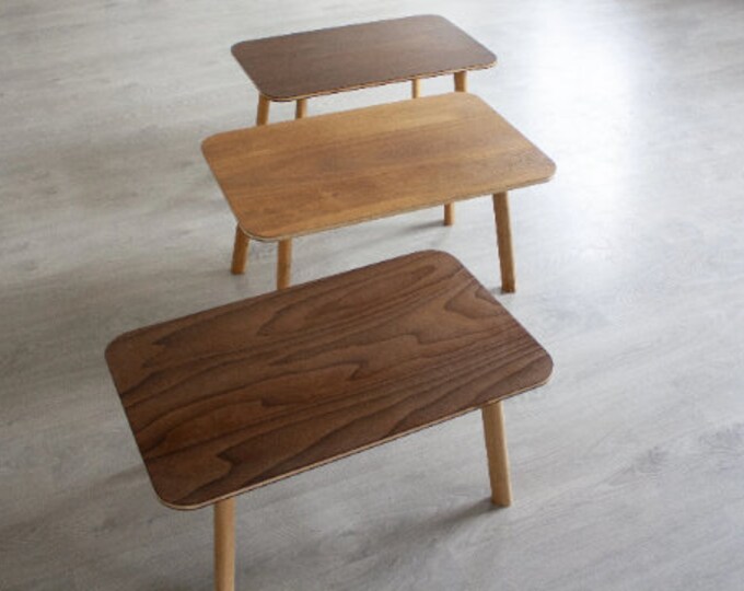 Live Edge Wood Slab Japanese Coffee Table, Japanese Furniture ...