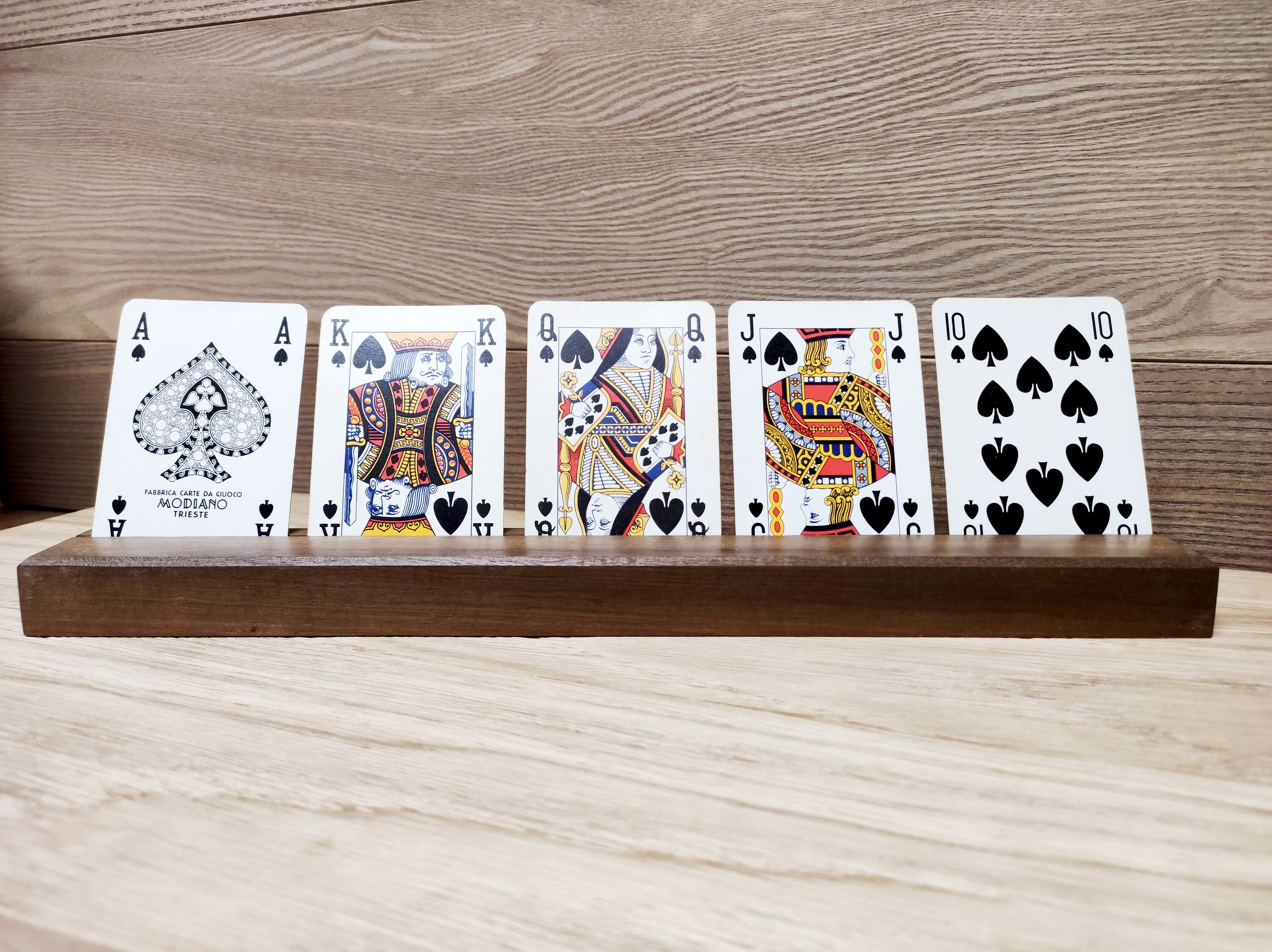 Memoir 44 Wooden Playing Card Holder Playing Card Holder Board Game ...